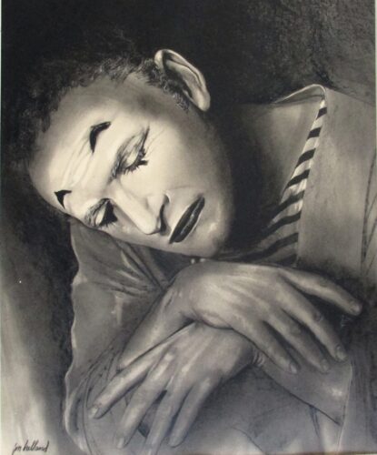 JON HELLAND PAINTING MIME – Northern Star Art, Inc.